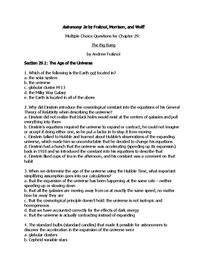 OS Astronomy 2e Test Bank Chapter 06 - Astronomy 2 e by Fraknoi ...