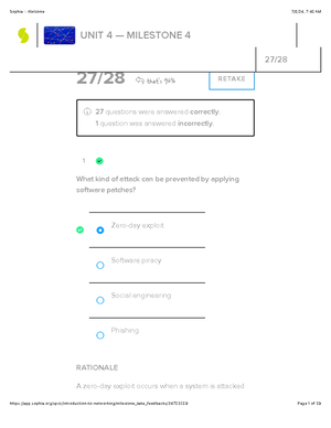 Intro to Networking - Unit 1 Touchstone 1 - Name: Date: Touchstone Task 1: Planning a Network ...