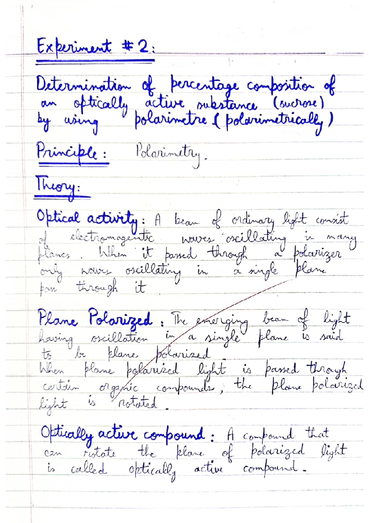 Physical practical # 2. 6th sem - Physical Chemistry - Studocu
