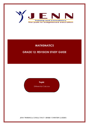 Analytical Geometry grade 12 revision pack for learners and teachers ...