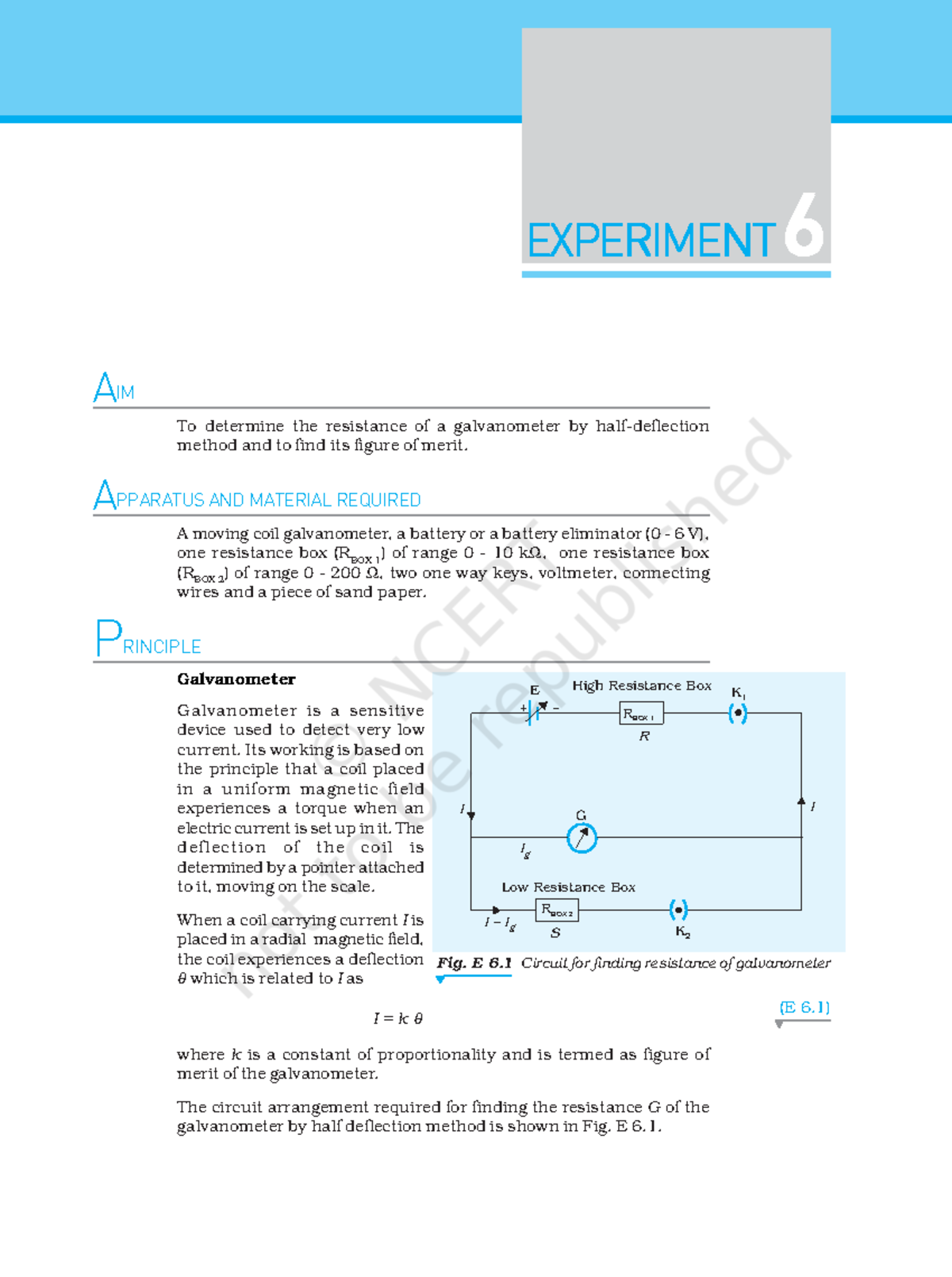 Experiment 6 - EXPERIMENTEXPERIMENTEXPERIMENTEXPERIMENTEXPERIMENT AIM ...