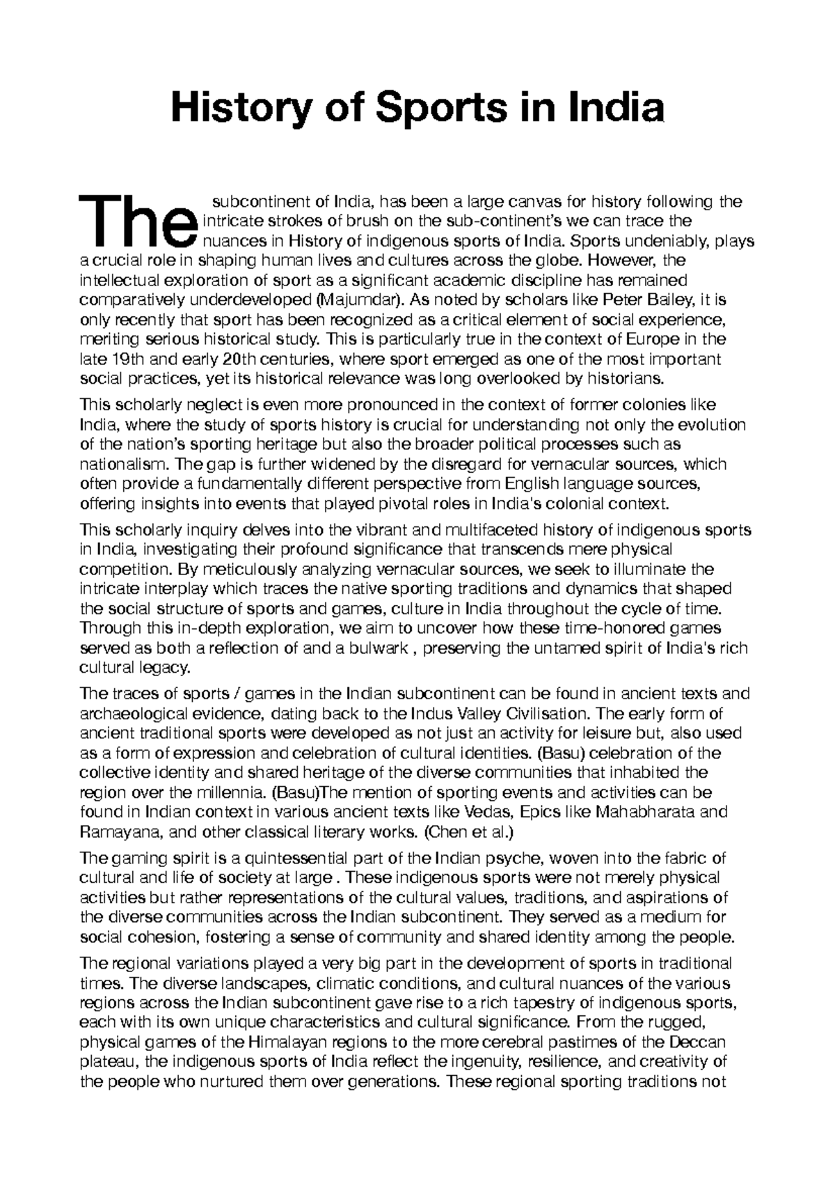 History of sports in india - History of Sports in India subcontinent of ...