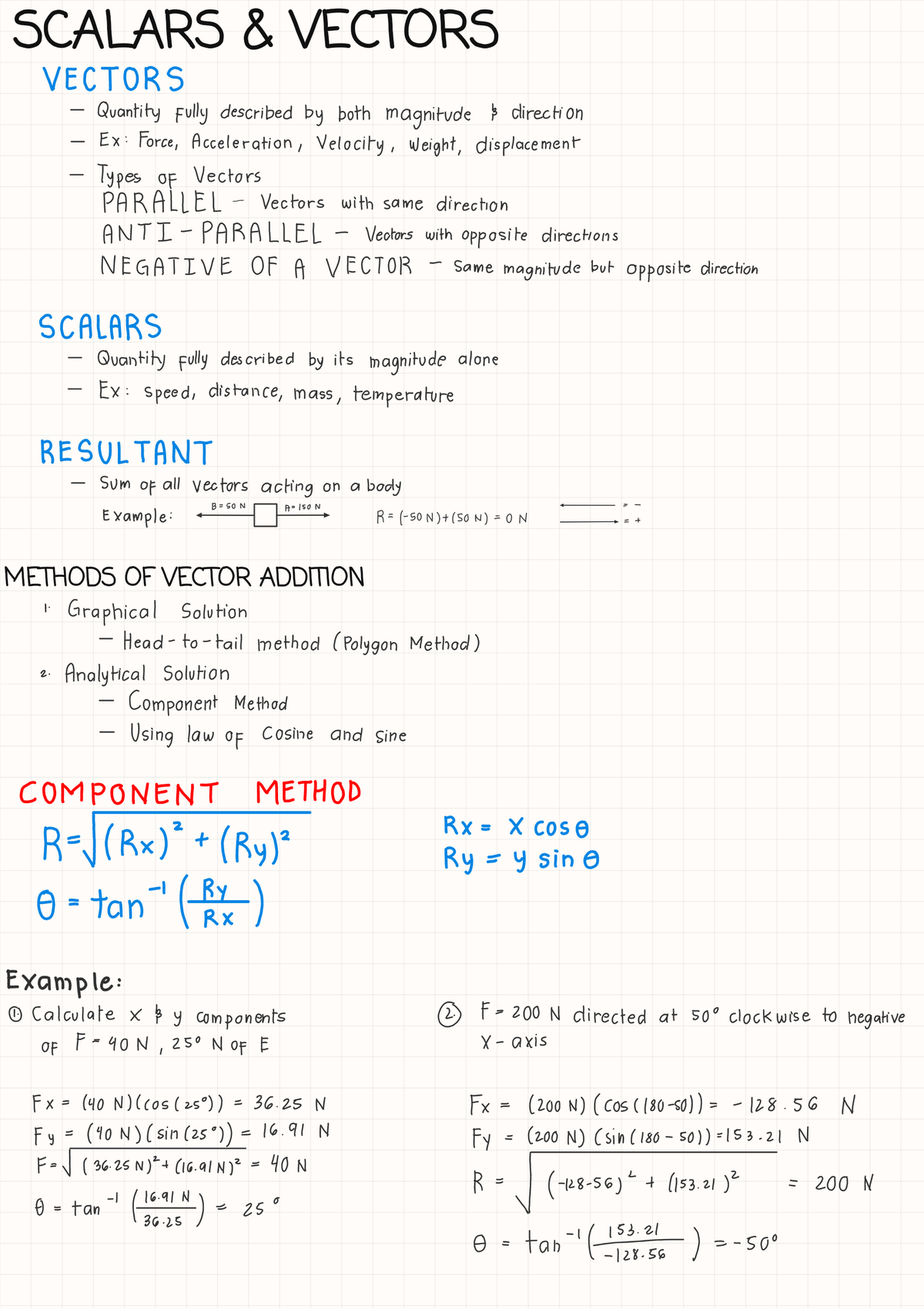 P6 NA DI Naturo - for p6 - SCALARS VECTORS VECTORS Quantity Fully described both magnitude ...