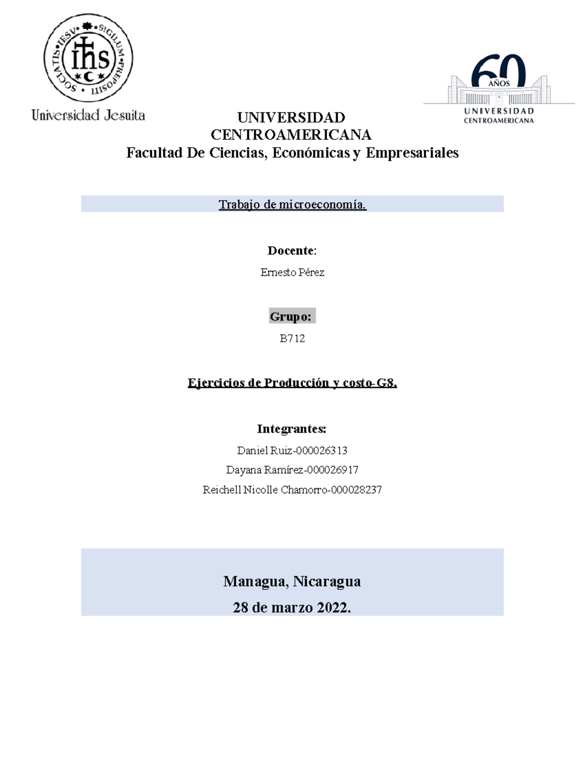 G8 - Material de estudio - UNIVERSIDAD CENTROAMERICANA Facultad De ...