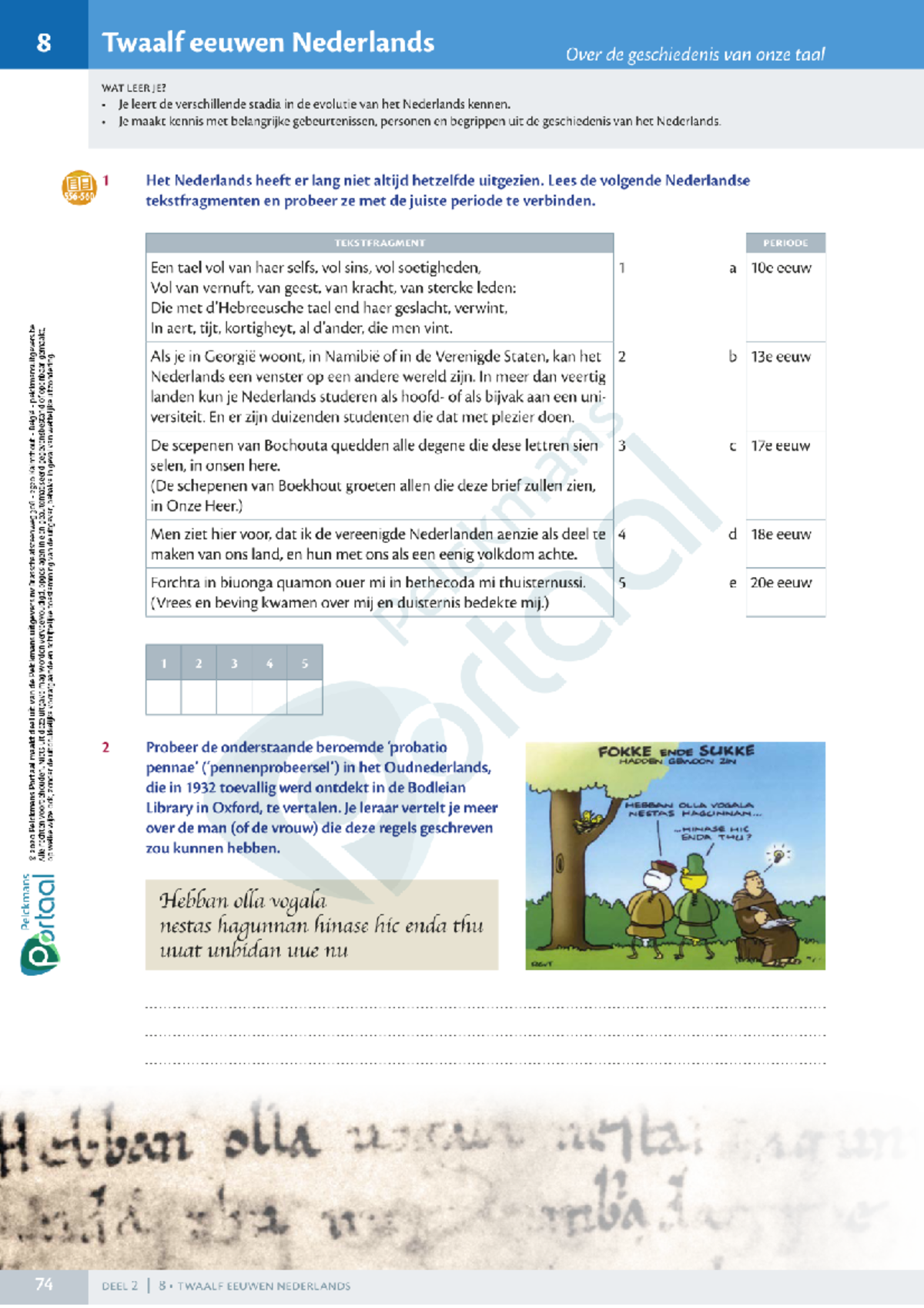 12 Eeuwen Nederlands - Studocu