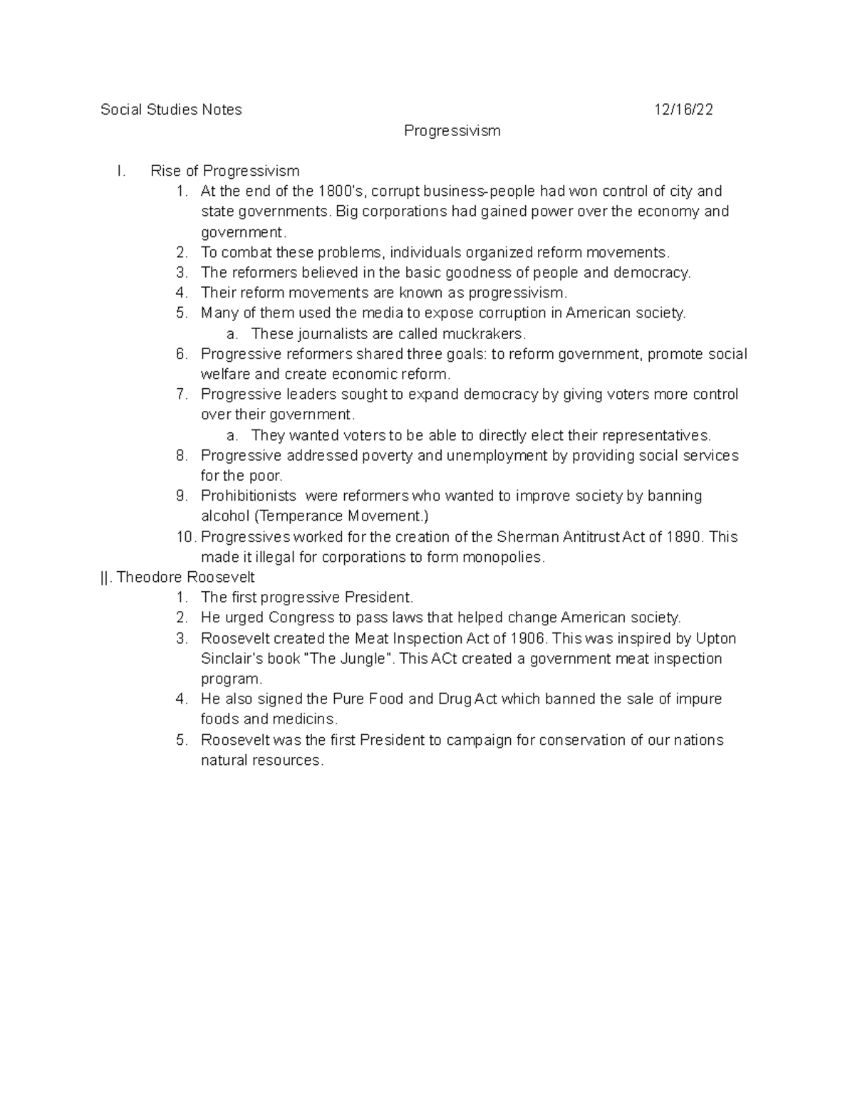 Social Studies Notes December 16,2022 12 16 22 - Social Studies Notes ...