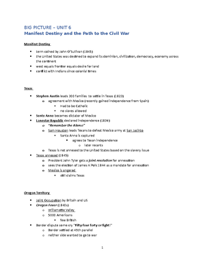 HIPP Analysis APUSH - Name: _. _______________ Period: 4A World War I ...