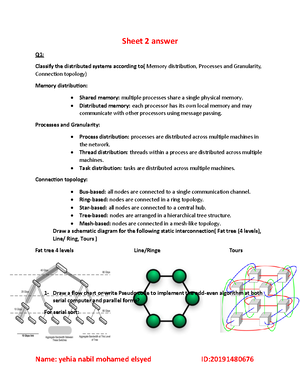 Discrete - Sheet #9 - Number Theory - Part I - Faculty of Computers and Data Science Alexandria ...