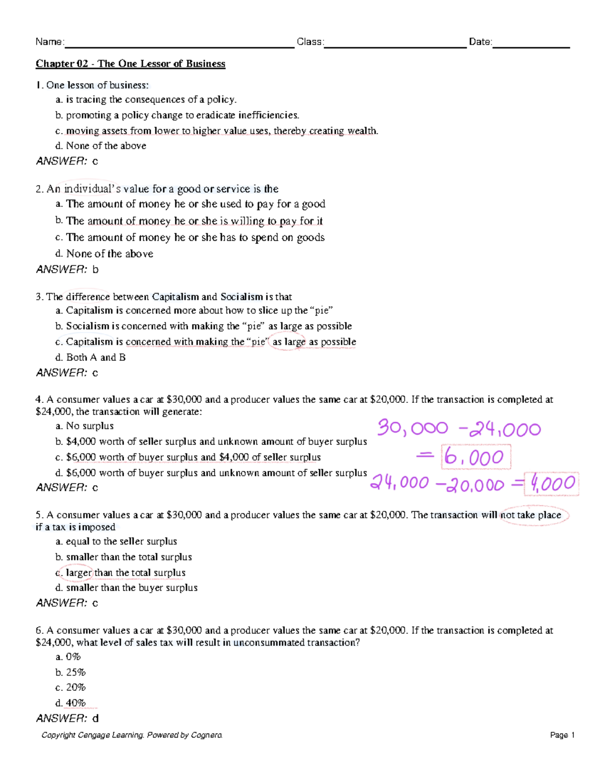 Chapter 02 The One Lessor of Business - Chapter 02 - The One Lessor of ...