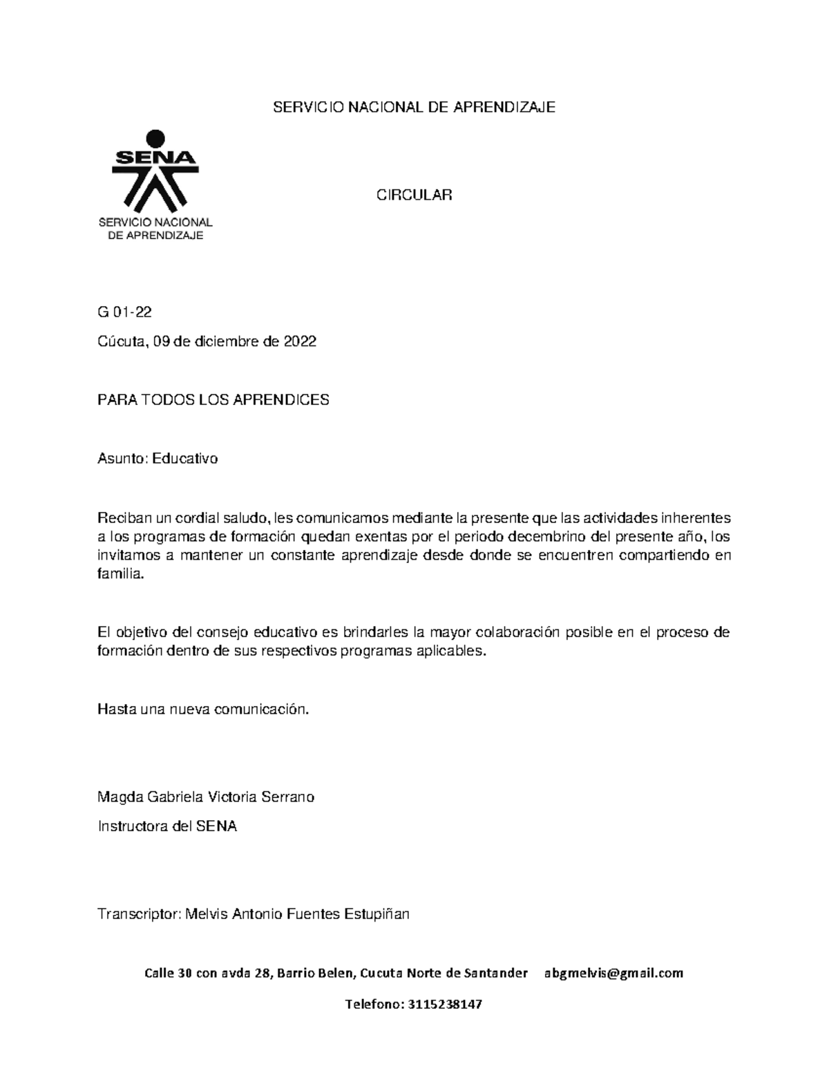 Modelo de Circular - Calle 30 con avda 28, Barrio Belen, Cucuta Norte ...