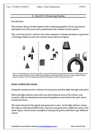Unit 1 - 5 - Theory of automata is a theoretical branch of computer ...