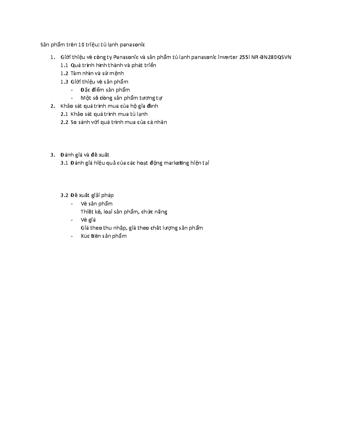 đề cương TL HVKH - đề cương - S n ph m trên 10 tri u: tả ẩ ệ ủ ạl nh panasonic Gi i thi u vêề ...