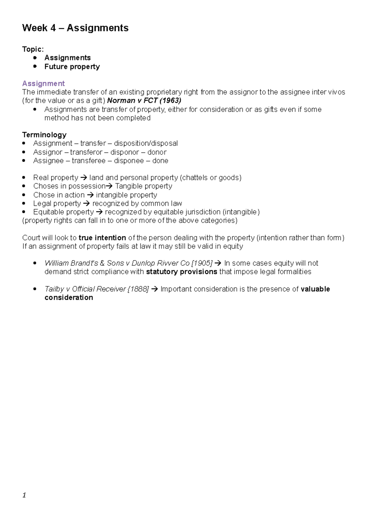 Week-4-Assignments - Lecture notes 4 - Week 4 – Assignments Topic ...