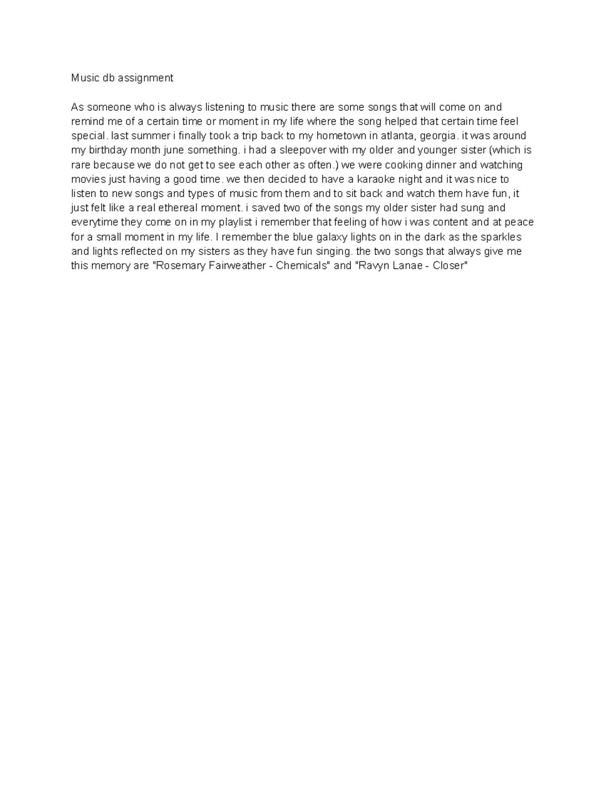 Untitled document - here is some coursework from a music appreciation ...