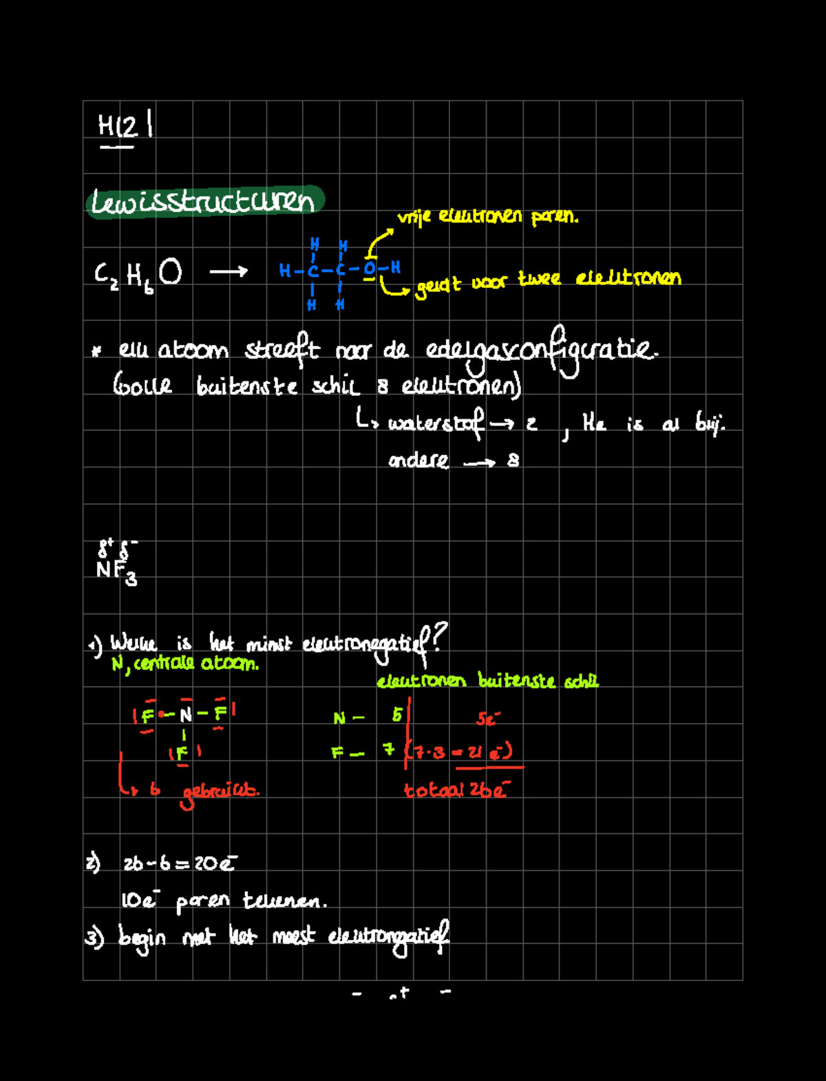 H12 sk - Samenvatting Scheikunde - Studeersnel