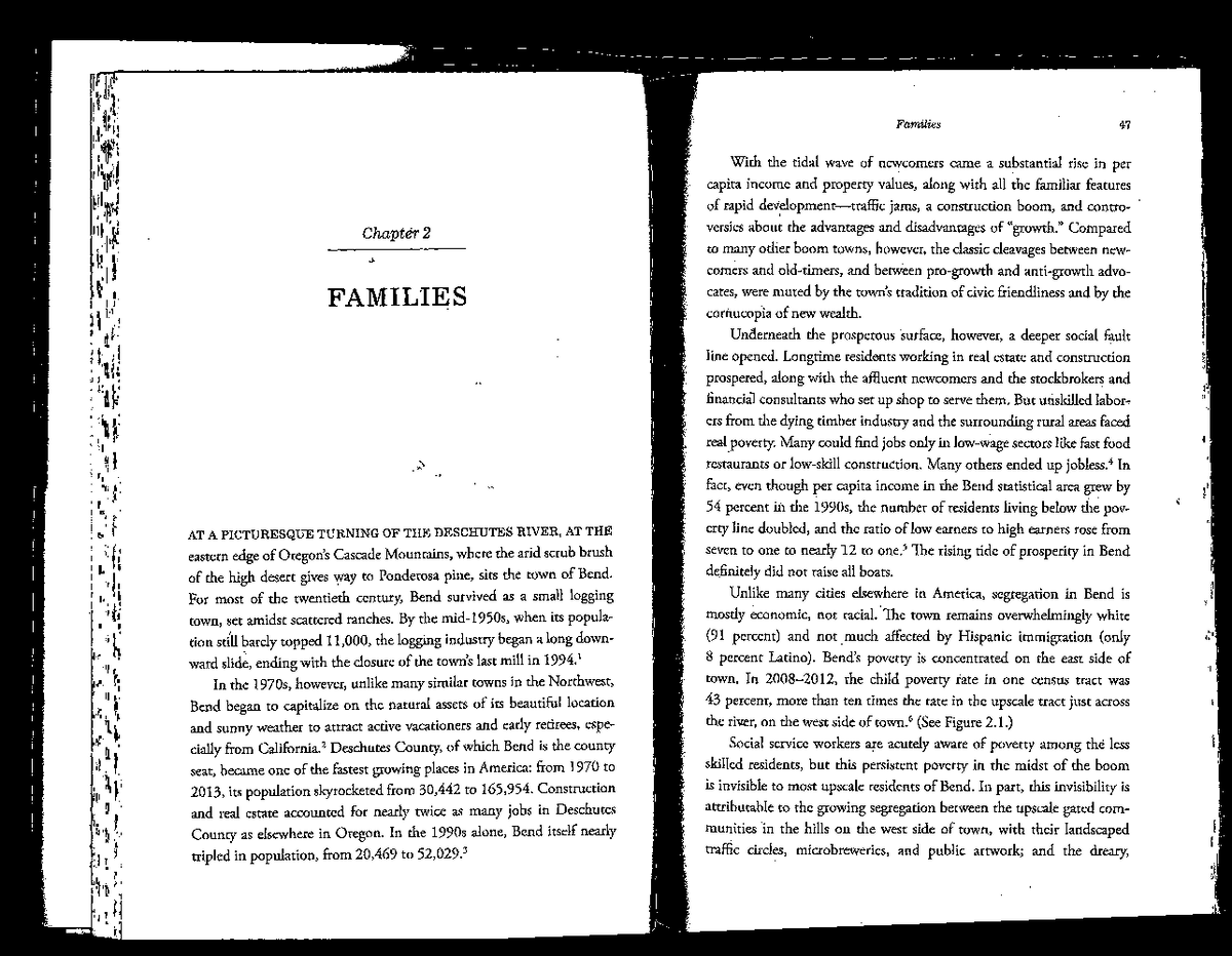 Putnam our kids families chptr - TRS 335 - Studocu