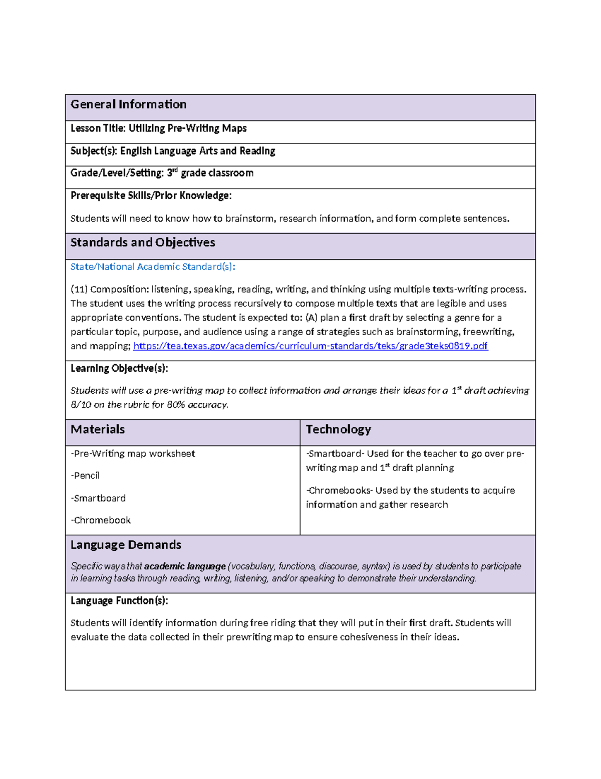 C365 Task 1 - Language Art Instruction and Intervention Task 1 passed on the 3rd attempt ...