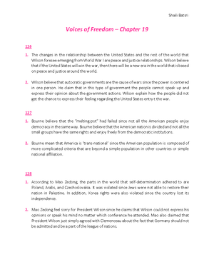 Voices of Freedom – Chapter 16 - Voices of Freedom – Chapter 1 6 103 1 ...