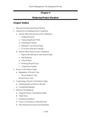 Project Management The Managerial Process Chap 06 Test Bank - 6 ...