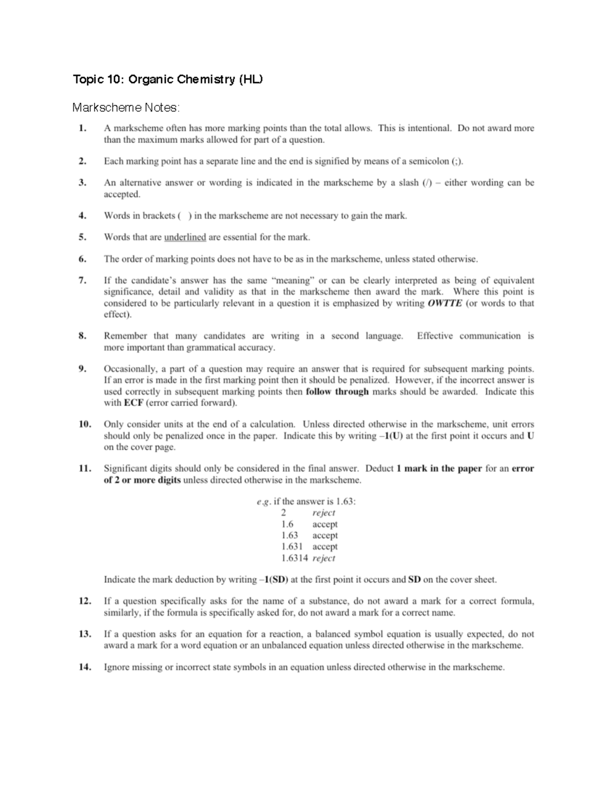 Ta Nf X 3r - Organic_Chemistry review - Topic 10: Organic Chemistry (HL ...