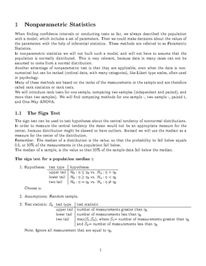Introduction to applied statistics ii review and more - Stat 252 ...