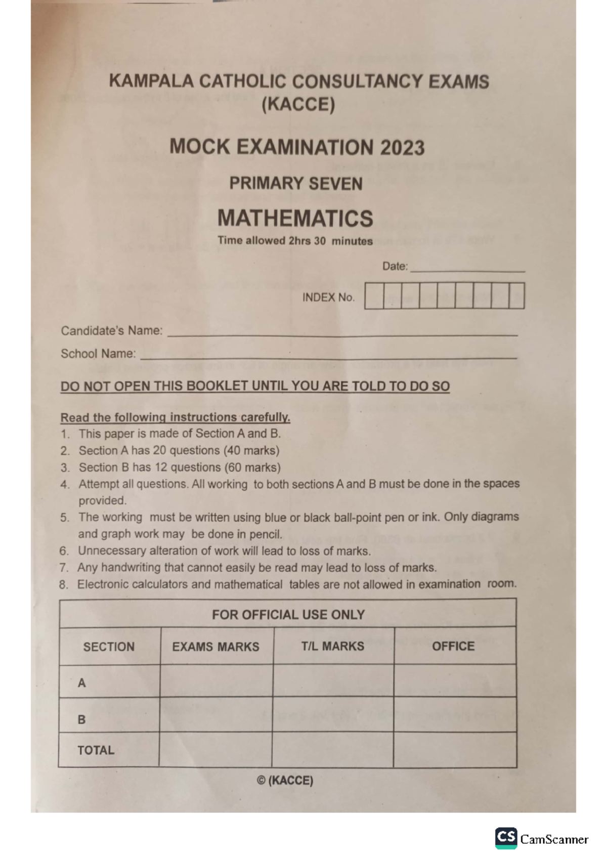 Kacce MTC-SST 2023 @ MR Kimuli Derrick-0754336823 - KAMPALA CATHOLIC CONSULTANCY EXAMS (KACCE ...