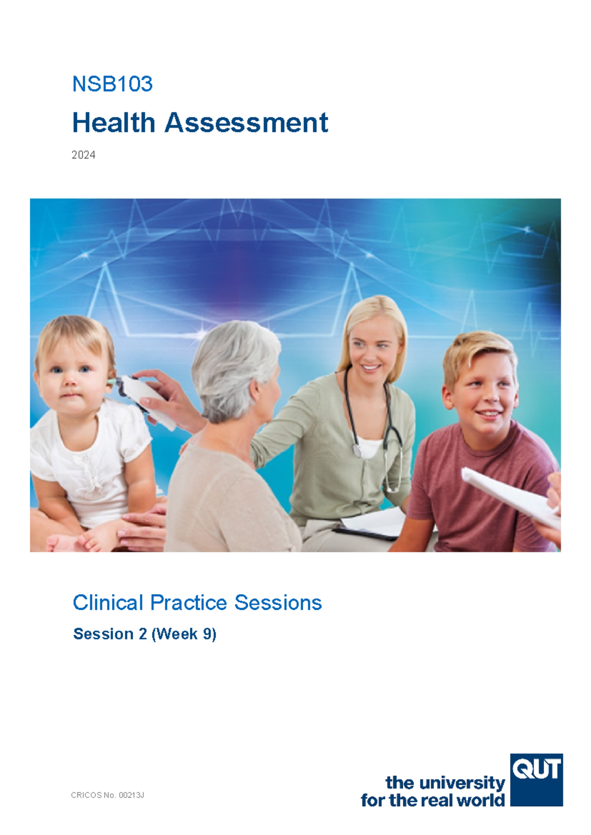 NSB103 CPS 2 - CPS lesson notes - NSB Health Assessment 2024 Clinical ...
