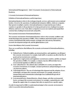 Unit 6 Organizational Structure and Design in the Global Business ...
