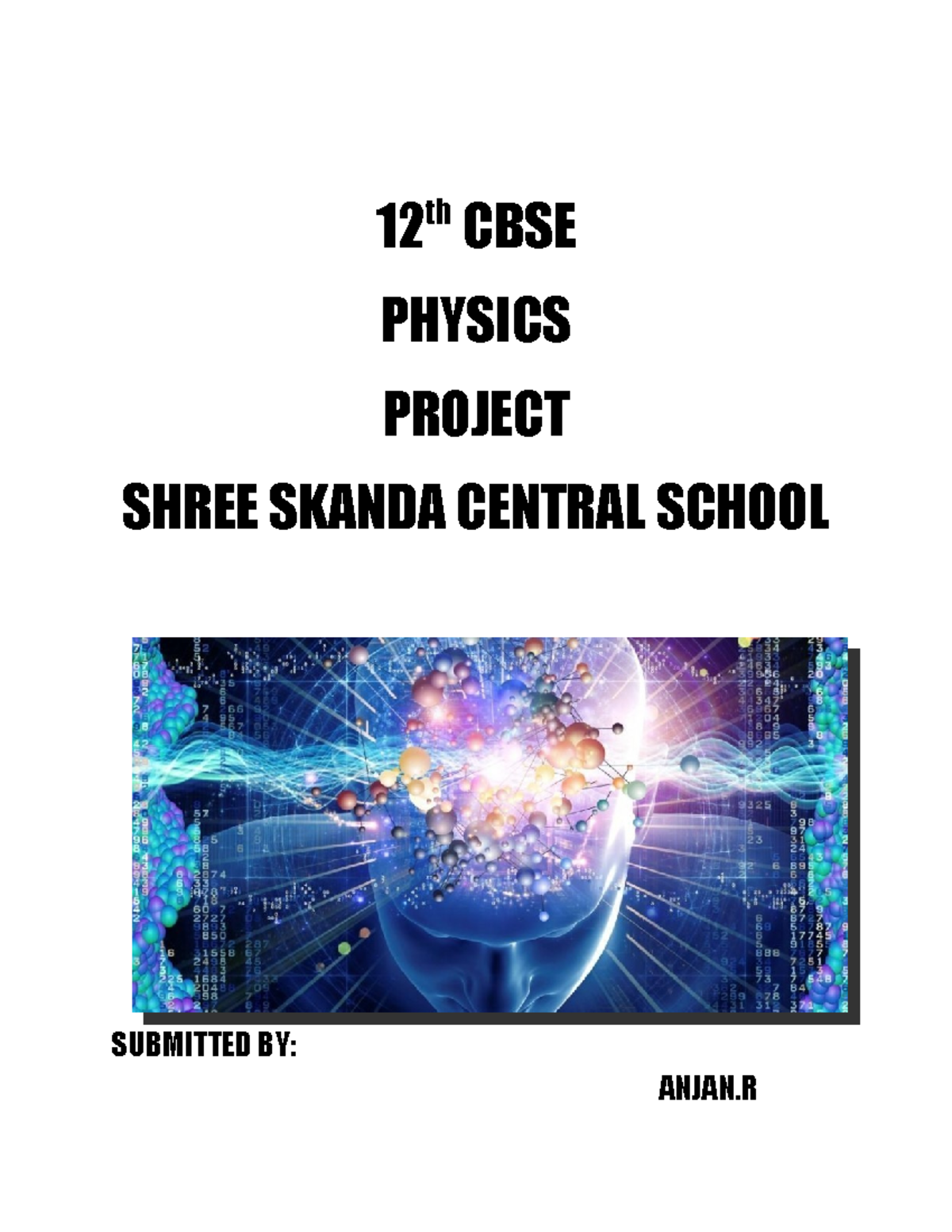XII Physics Investigatory Project - Studocu