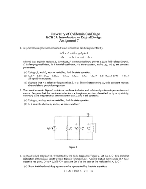 ECE 25 Assignment 3 - ECE 25 - Studocu