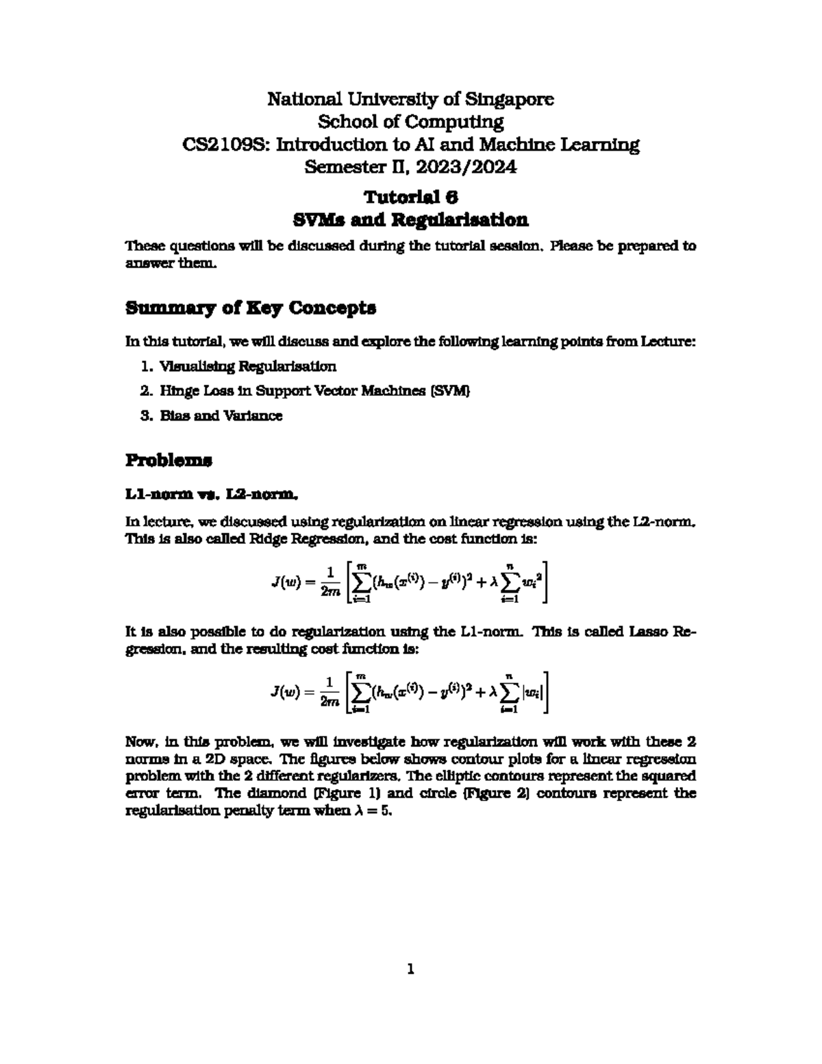 Tutorial 6 - nil - CS2109S - Studocu