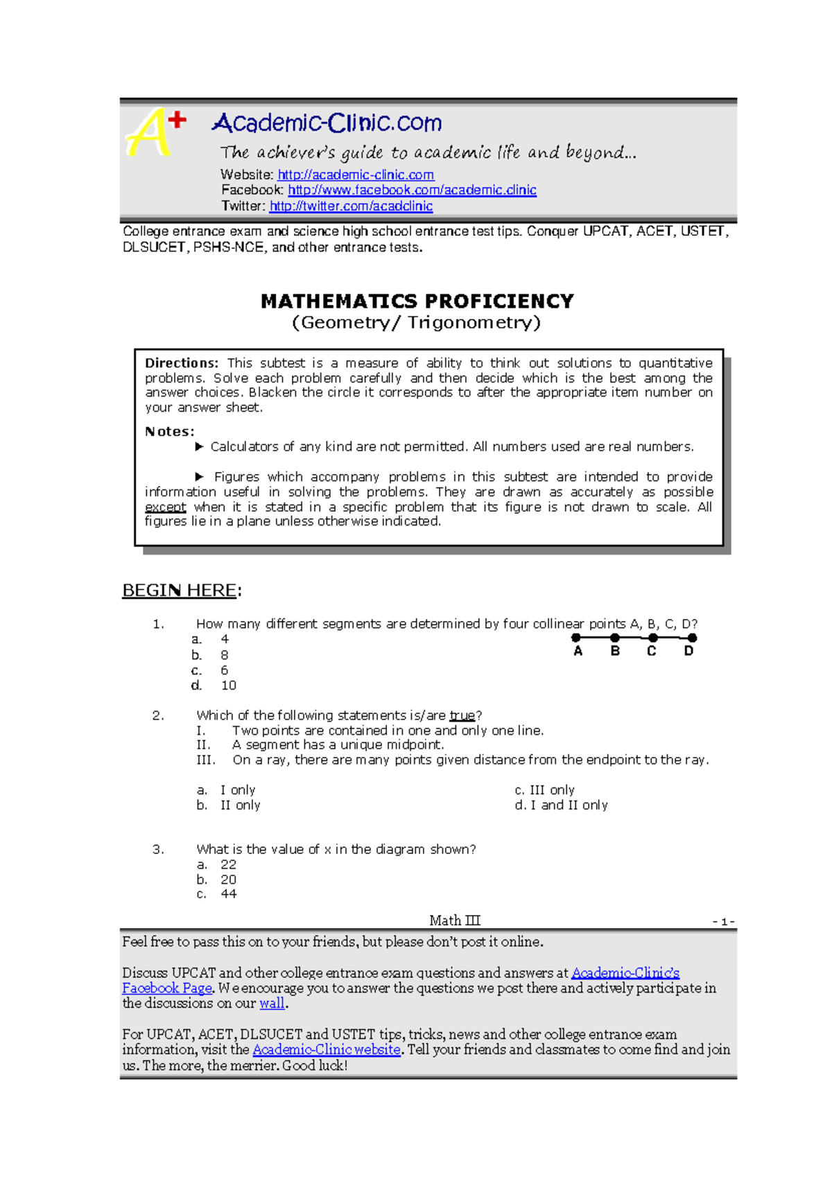 Mathematics Module 3 pdf files - Criminology - Studocu