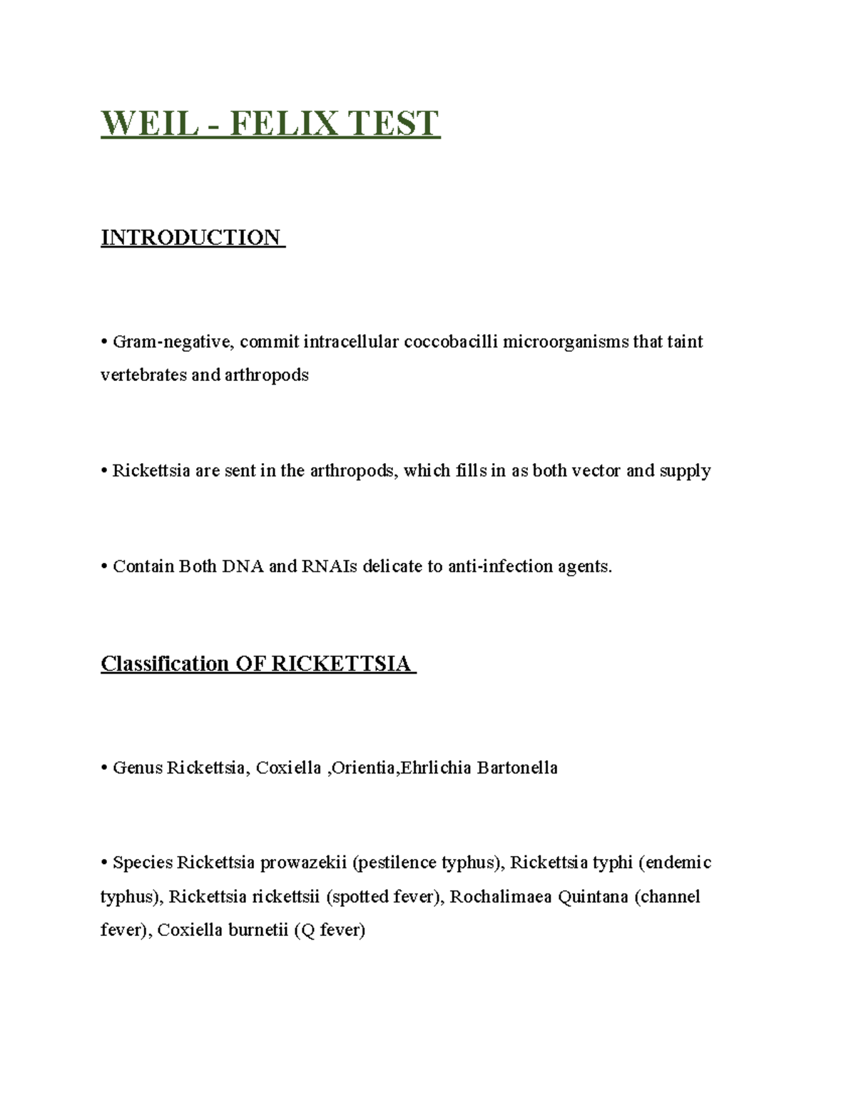 WEIL - Felix TEST - it is lecture notes - WEIL - FELIX TEST ...