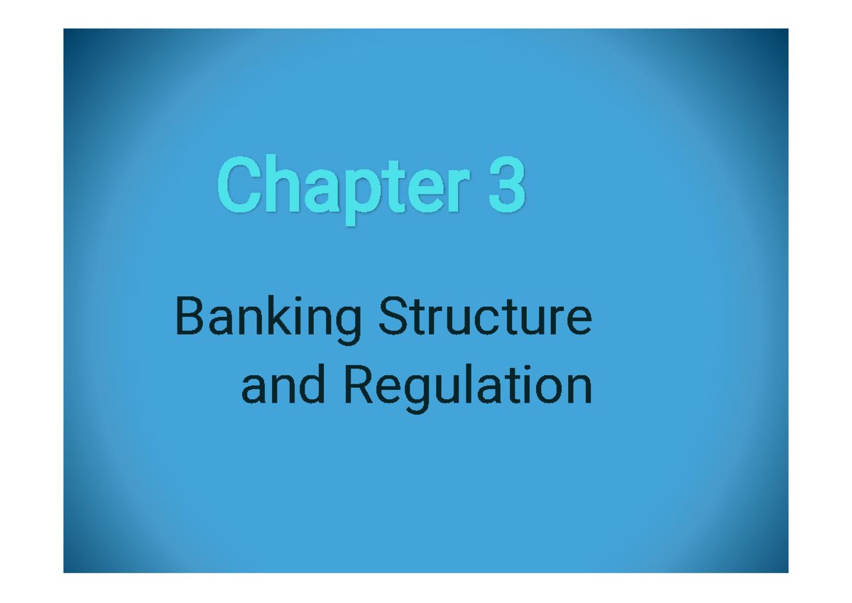 Ch3 - This gives you something valuable lesseon - Chapter 3 Banking ...