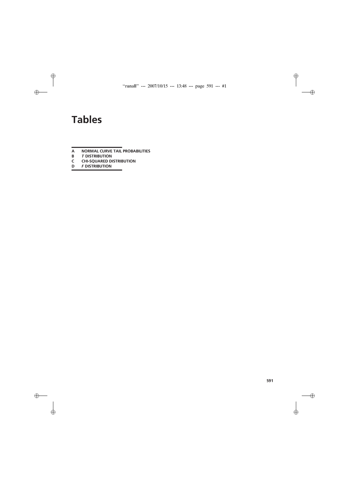 Tables - Good for studies - ‘‘runall’’ - 2007/10/15 - 13:48 - page 591 ...