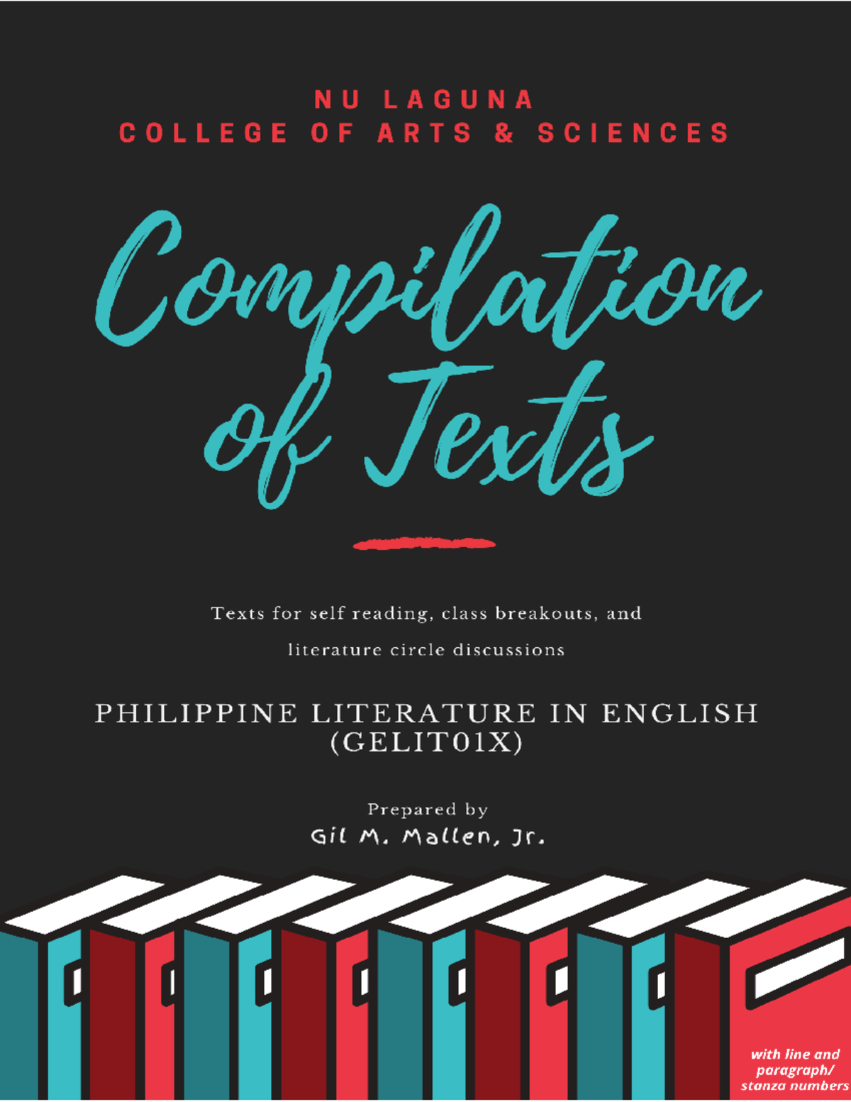 Compliation of Texts Phil Lit, AY 2122, T1 - Texts for Self-Reading ...
