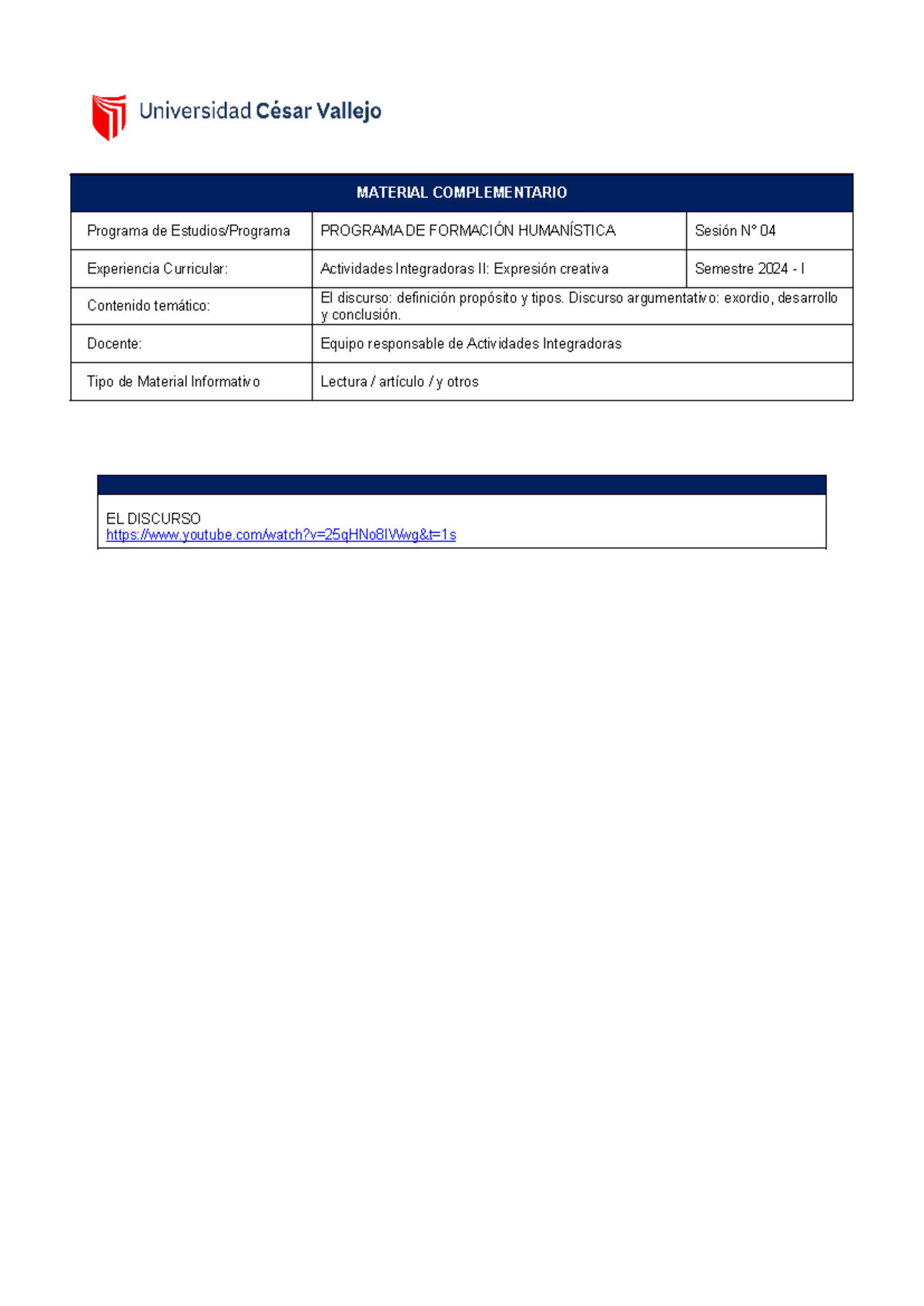 Material Complementario - Sesión 04 - matemática basica - MATERIAL COMPLEMENTARIO Programa de ...