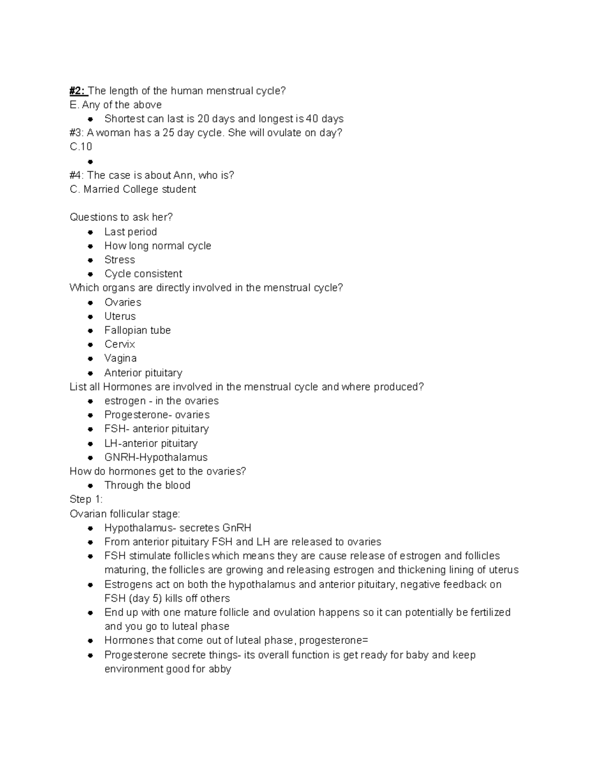 Chapter 20 IC Reproduction Case Study - #2: The length of the human ...