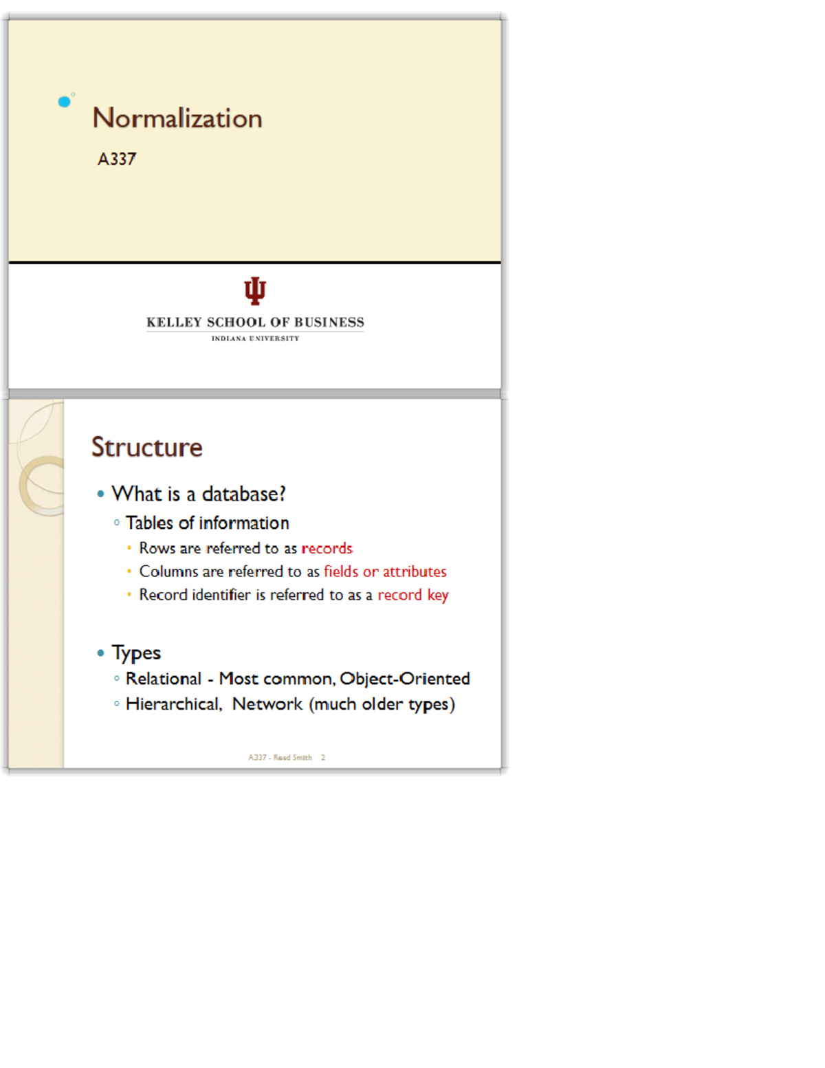 Data Normalization and Denormalization - Information Technology - Studocu