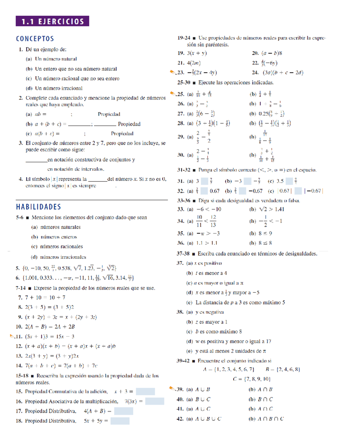 Taller Algebra 1 - Problemas De Álgebra Y Geometría - Studocu