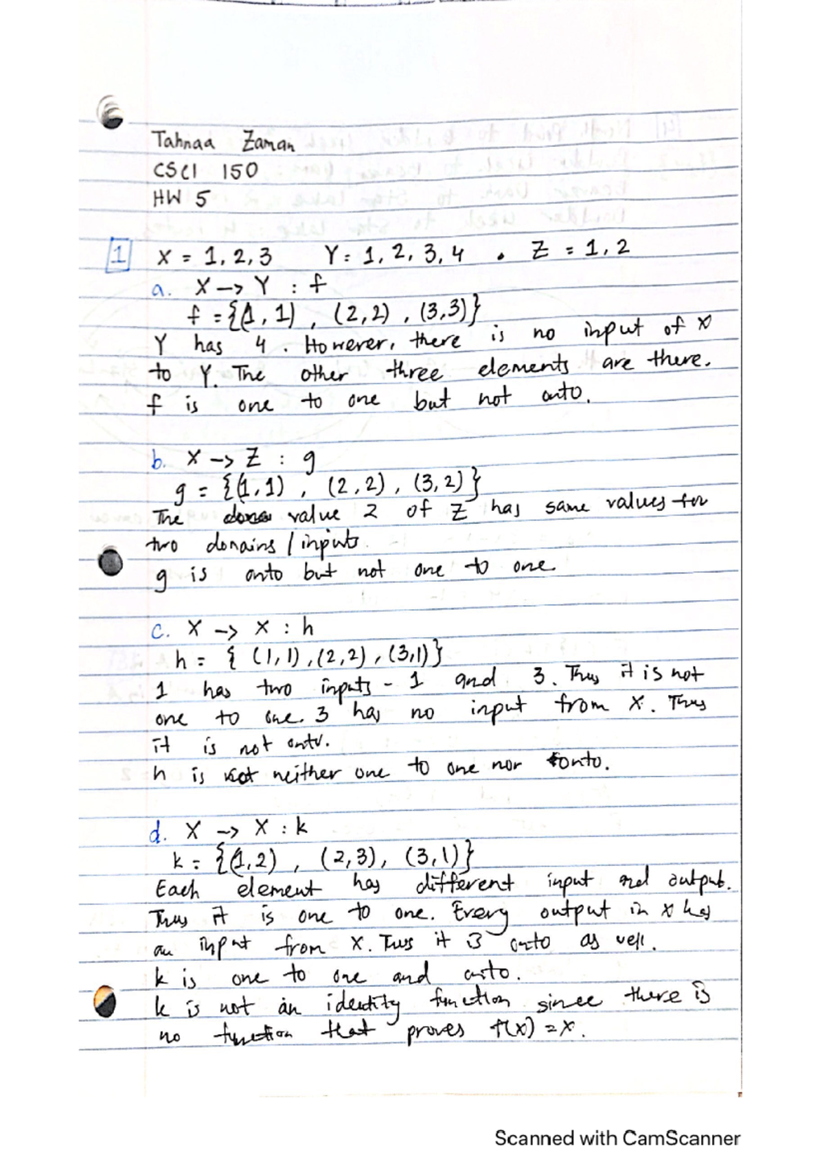 HW 5 - Practice problems - CSCI 150 - Hunter College - Studocu