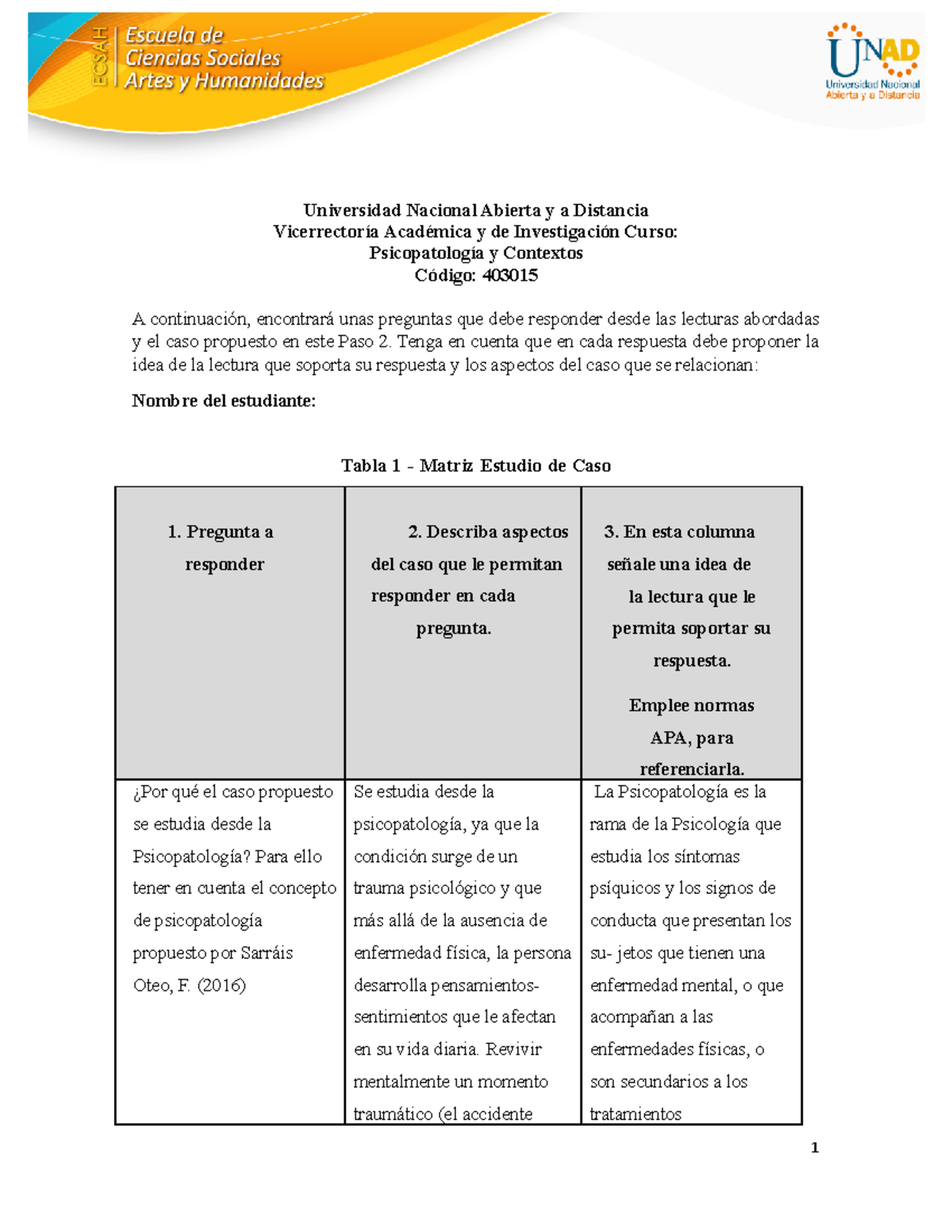 Anexo 1- Matriz Estudio de Caso- Paso 2 - Universidad Nacional Abierta y a Distancia ...
