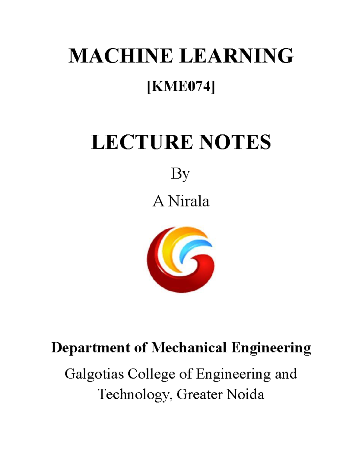 Machine Learning - ML, and Essential Math for ML and AI, Common ...