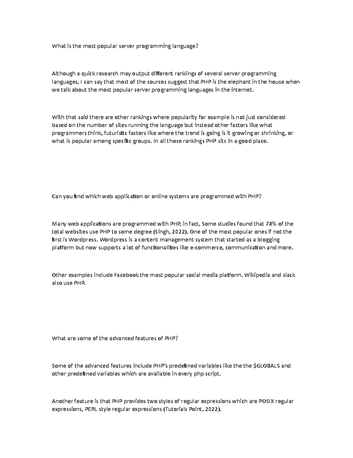 Discussion-4-3 - Discussion-4-3 solution - What is the most popular ...