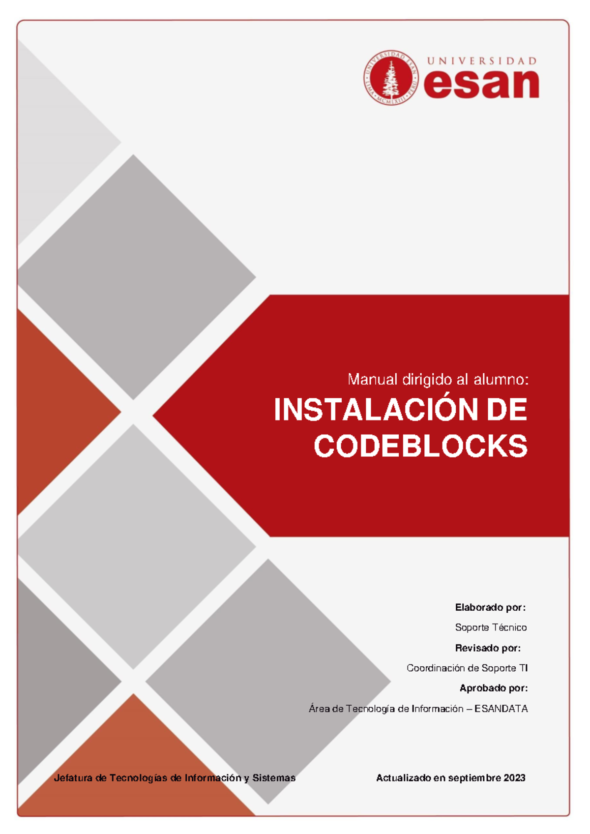 Manual-Codeblocks - CodeBlocks - Manual dirigido al alumno: INSTALACIÓN DE CODEBLOCKS Elaborado ...