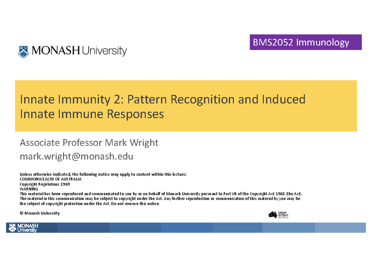 5 - Lecture notes for BMS2052 that will come in handy for mid sem test ...