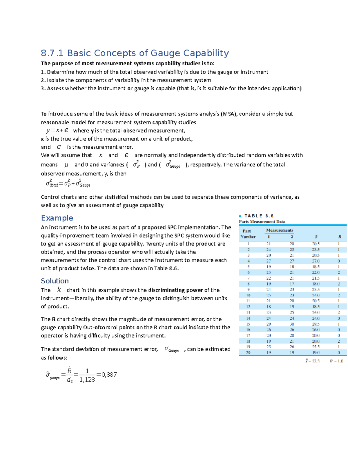 AIAG MSA manual noter - Advanced Product Quality Planning and ...