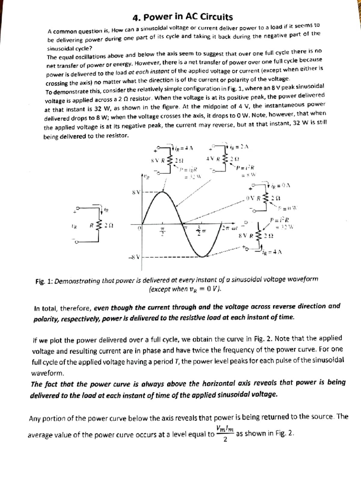 4. Power in Circuits - ELEM421 - Studocu