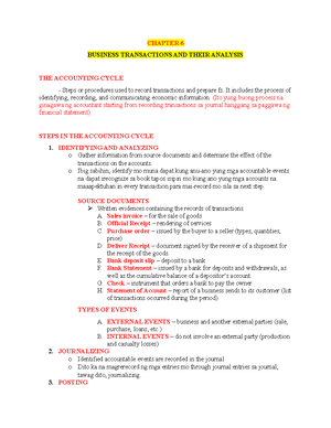 SOL. MAN. Chapter 1 Introduction TO Acctg - Page | 1 Chapter 1 ...