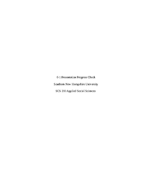 Module 2 Quiz - N/A - Module 2 SCS 200: Applied Social Sciences ...